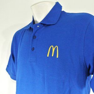 McDonald's | Shirts | Mcdonalds Fast Food Employee Uniform Polo Shirt ...
